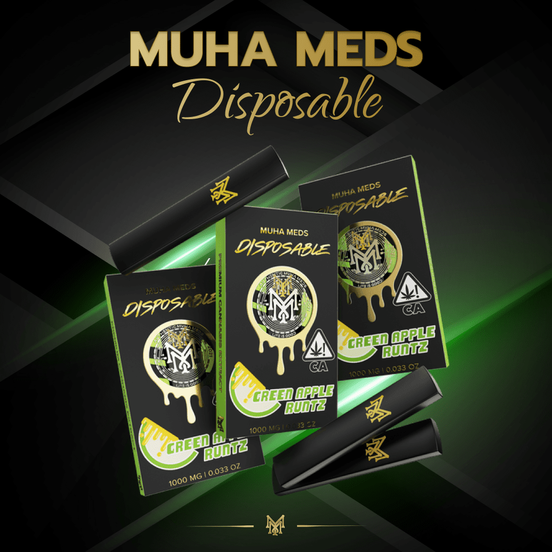 Muhameds Disposable พอตกัญชา การันตีของแท้ พร้อมให้คุณลอง